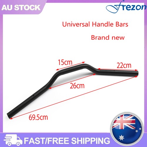 Handle bar Drag Bars Black 7/8" Fits Cafe Racer Old School Bobber ...