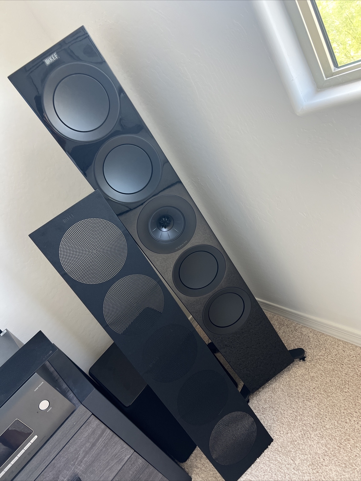 KEF R11 Passive 3-Way Speaker Pair And R2C Center Channel (Non-Meta) | eBay