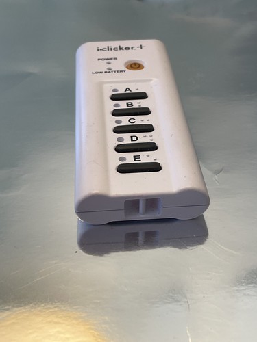 iClicker + Plus Student Response Remote Control model RLR15 Tested 28F ...