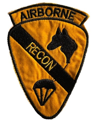 Vietnam War Banned Patch US Ranger 1st Cavalry Airborne Recon Military ...