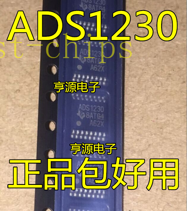 10 PCS ADS1230IPWRG4 TSSOP-16 ADS1230IPWR ADS1230 Analog-to-Digital ...