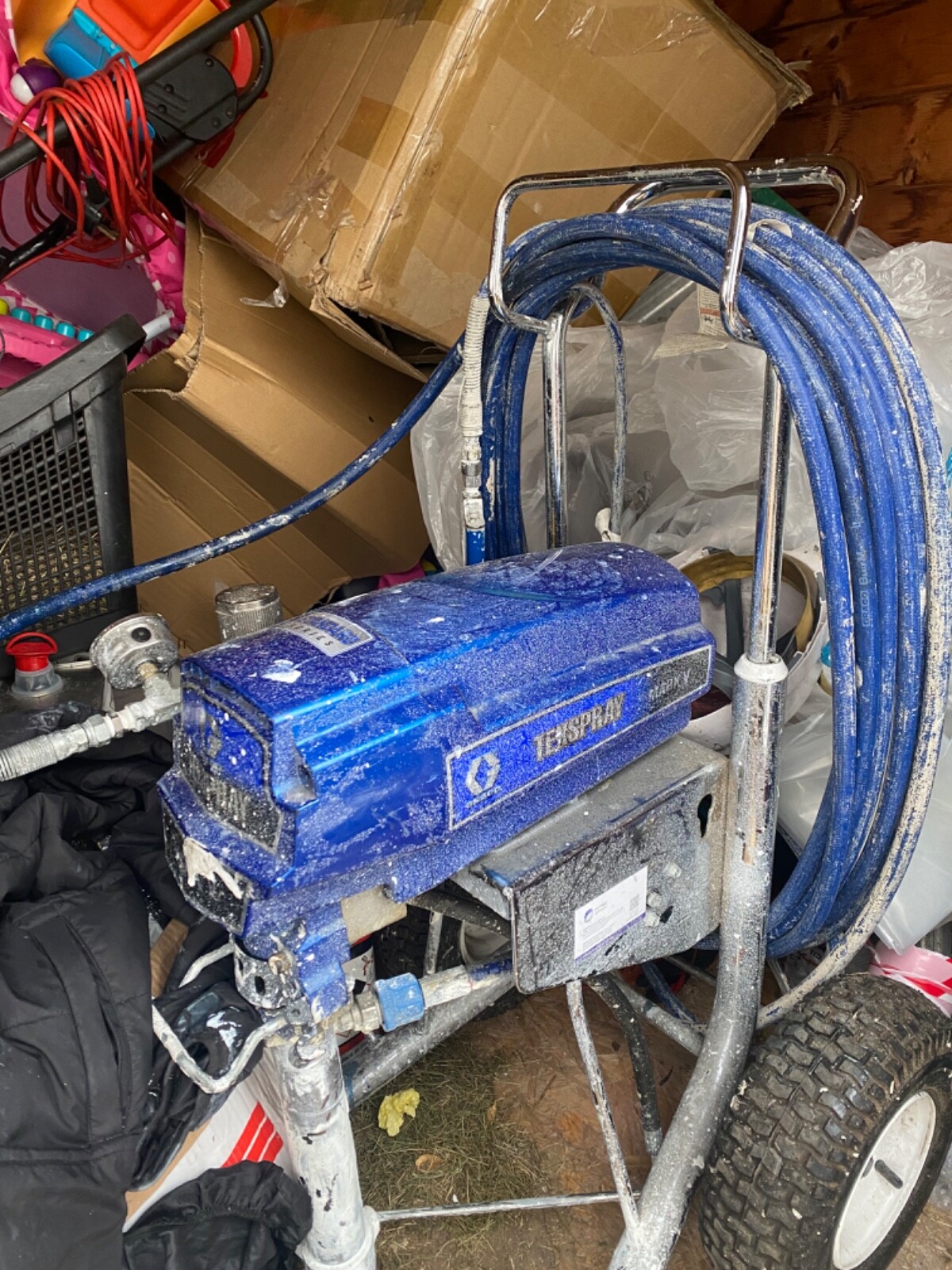 Graco Texspray Mark V Procontractor Blue link 110v Airless Professional Sprayer | eBay UK