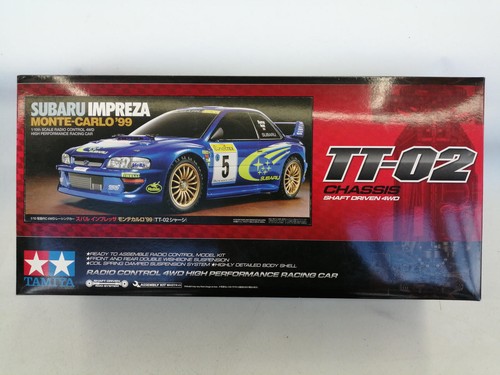 Tamiya Subaru Impreza Monte Carlo 99 Tt-02 1/10 Scale | eBay
