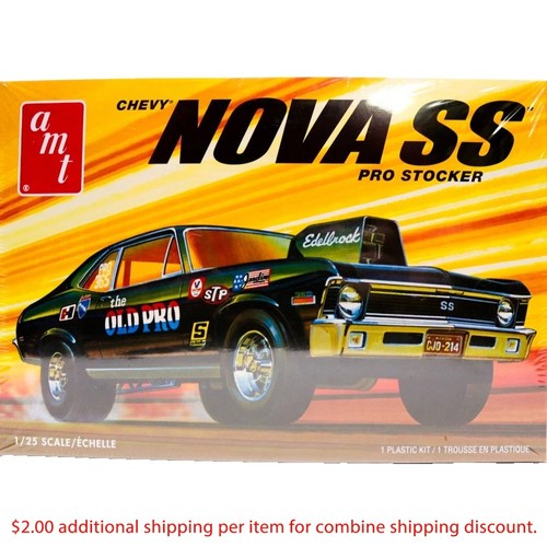 AMT 1972 Chevy Nova SS Pro Stocker 1:25 Scale Model Car Kit | eBay