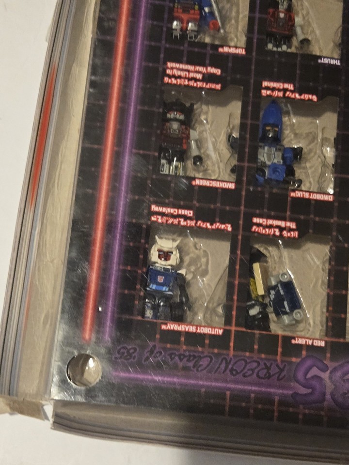 Hasbro KRE-O Transformers Cybertron Class of 1985 Yearbook figure Set ...