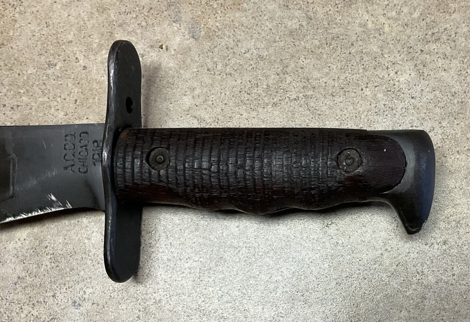 WWI U.S. Model 1917 Bolo Knife - CT - ACCO Chicago | eBay