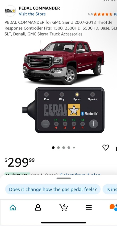 PedalCommander PC 77 Compatible with GM Vehicles, GMC, Chevy | eBay