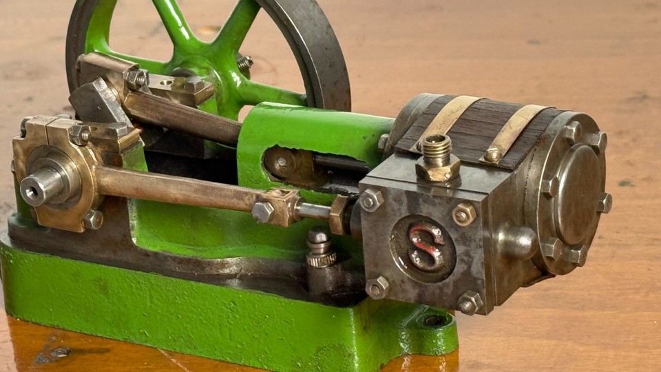 STUART TURNER 10H HORIZONTAL STEAM ENGINE (perfect bearings, no play ...