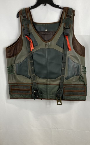 Bane Vest The Dark Knight Rises Costume Cosplay Green Tactical Men's Sz ...