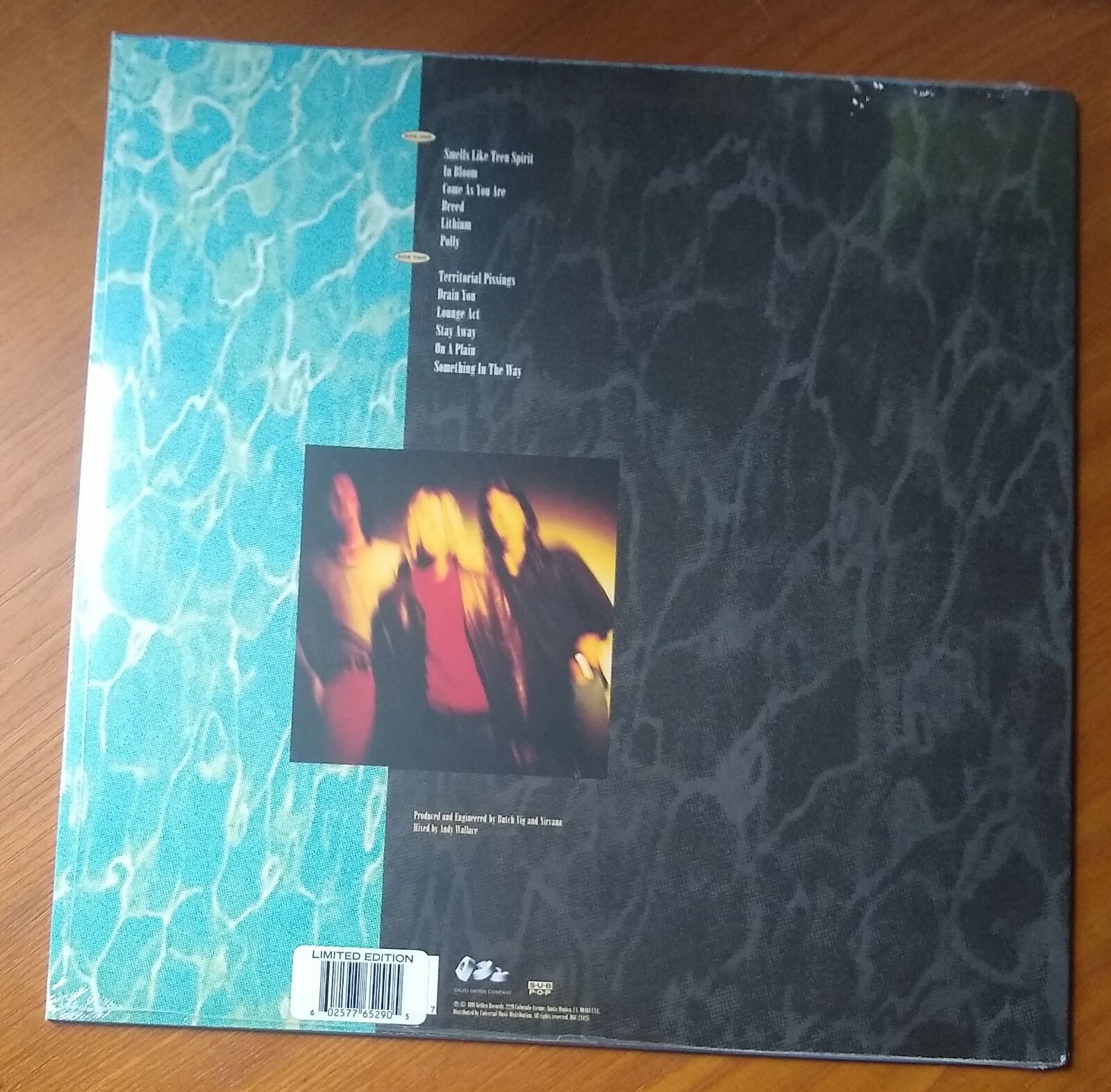 SILVER VINYL Nevermind [LP] by Nirvana Target Exclusive (Sold Out) OOP ...