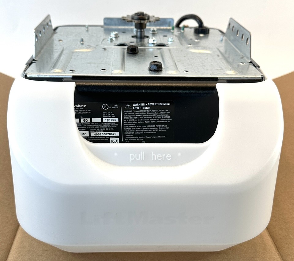 Liftmaster 1/2 HP DC Chain Drive Wi Fi Garage Door Opener Rails Not ...