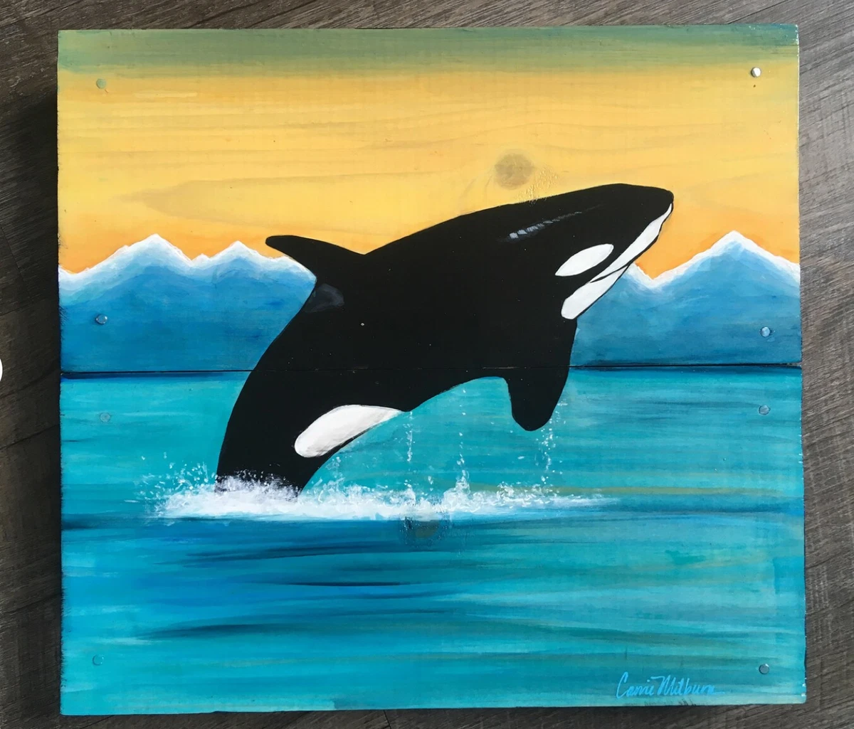 Killer Whale Painting