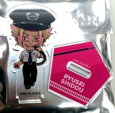 Blue Lock x Keio Dentetsu Mini Acrylic Stand Figure Ryusei Shidou Anime ...
