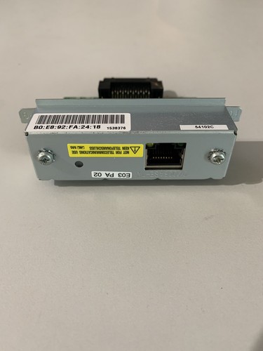 EPSON POS Printer Network Adapter M252A UB-E03 Ethernet Interface | eBay