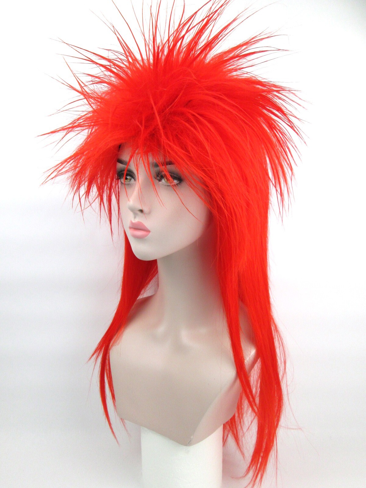 80'S ADULT PUNK LONG ROCKER POP SPIKY SPIKE EMO ELVIRA HEAVY METAL ...