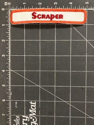 Scraper Patch Construction Earth Moving Mover Tractor Equipment Blade ...
