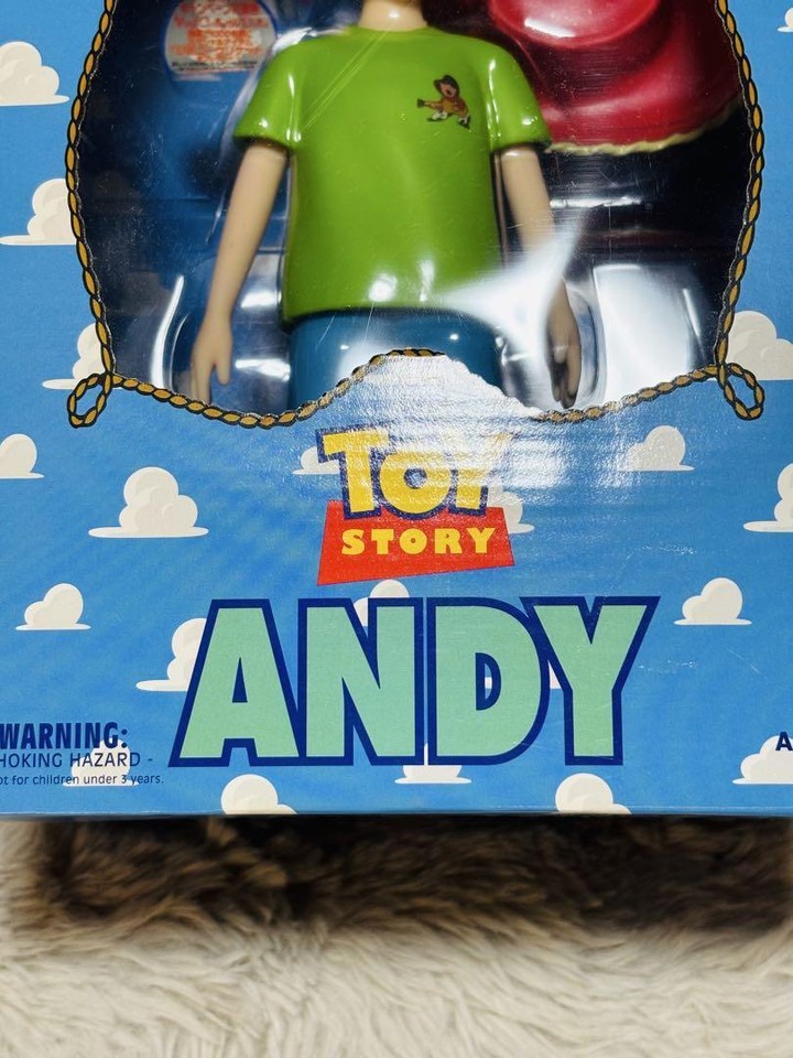 Pixar Medicom Toy Andy Toy Story Vinyl Collectible Dolls 475777 boxed ...