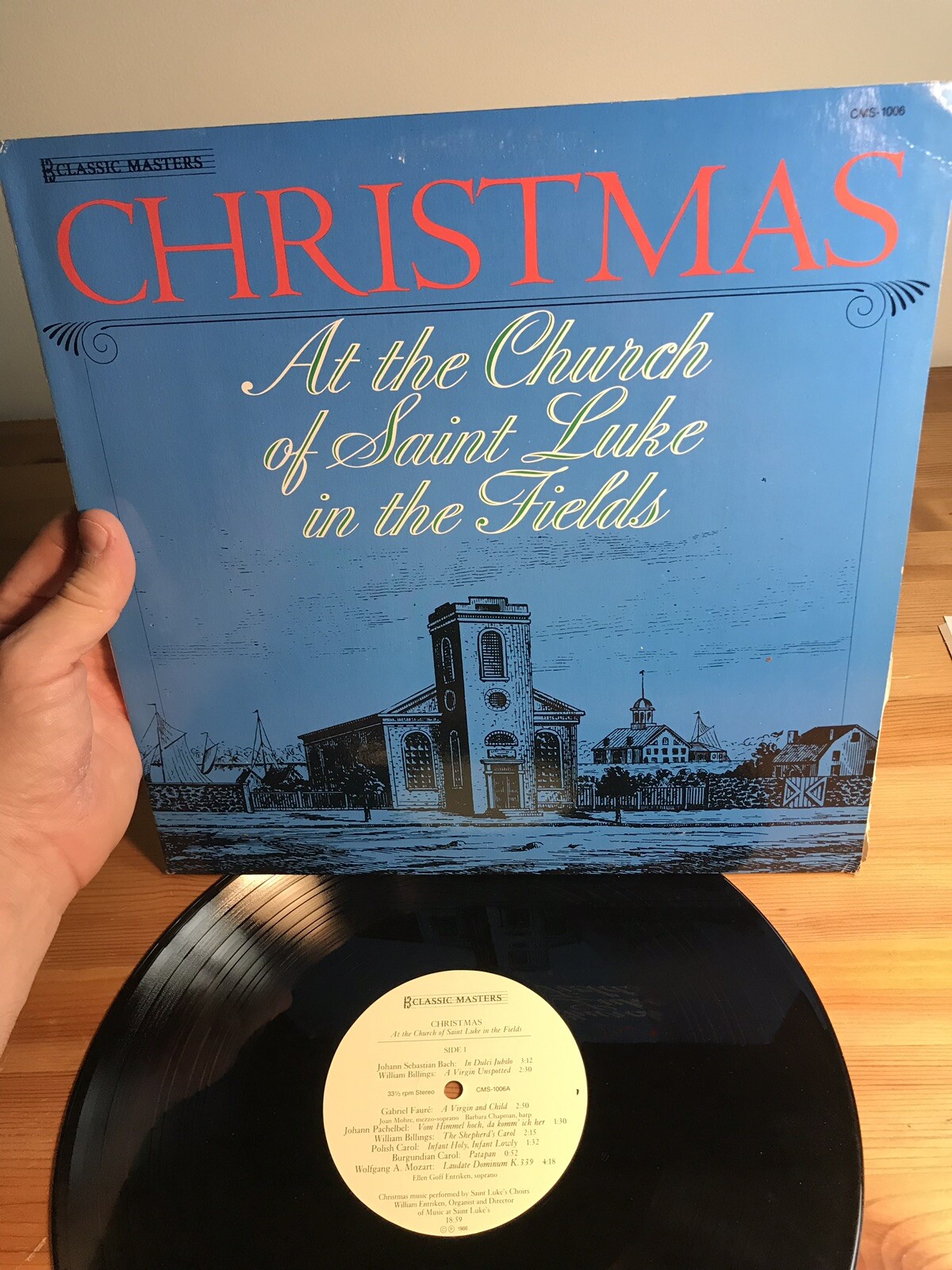 Christmas At The Church Of Saint Luke In The Fields William Entriken ...