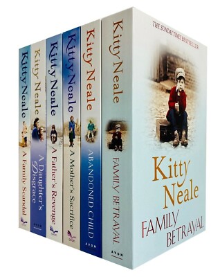 Kitty Neale Collection 6 Books Set Family Betrayal, Father's Revenge ...