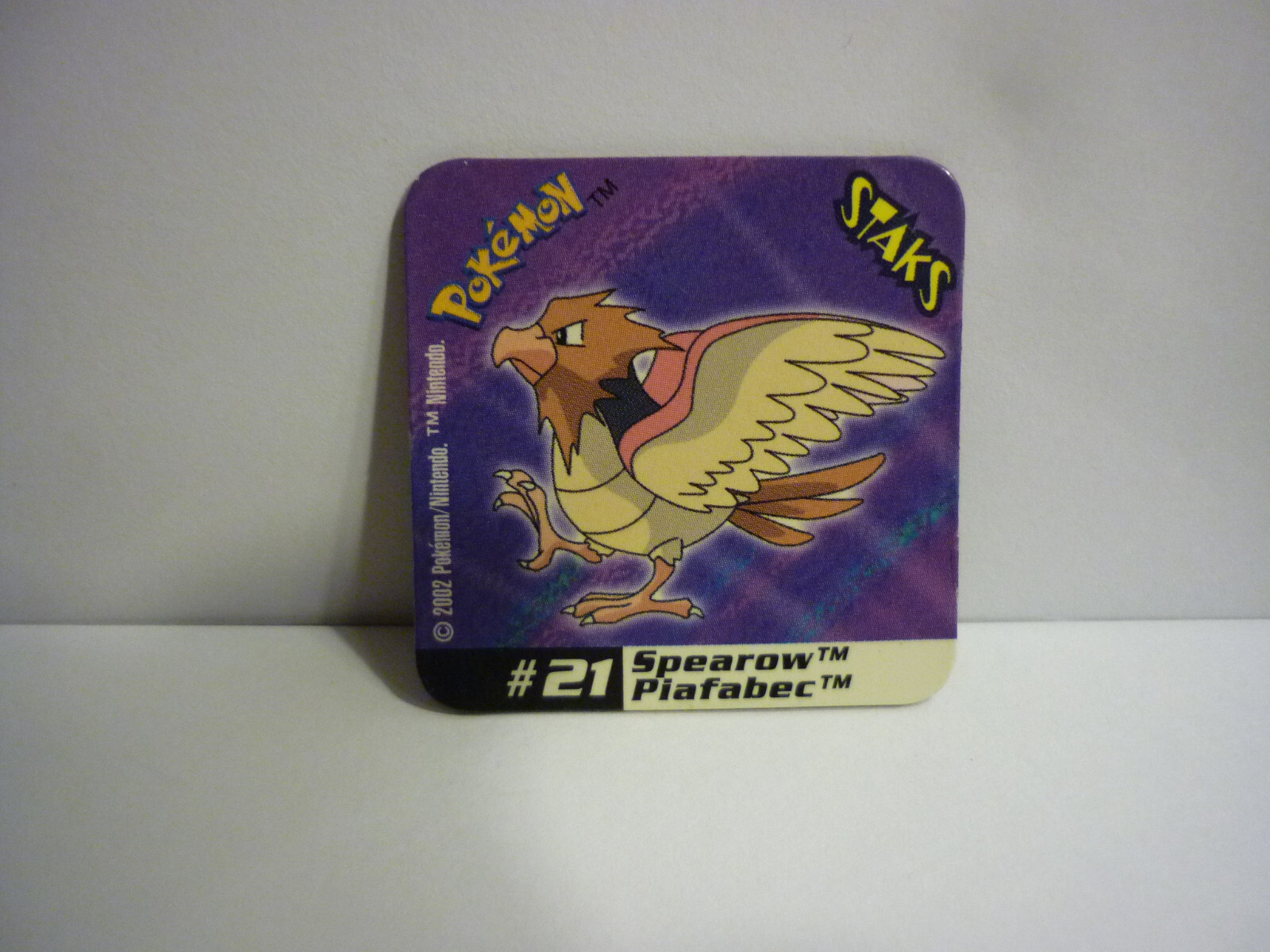 Staks Magnet Aimant Pokémon Nintendo 2002 N° 21 piafabec | eBay