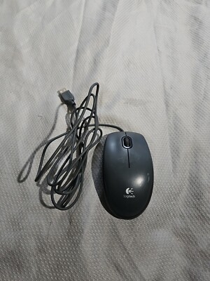 Logitech M100 USB Corded M-U0026 Scroll Wheel Optical Mouse | eBay