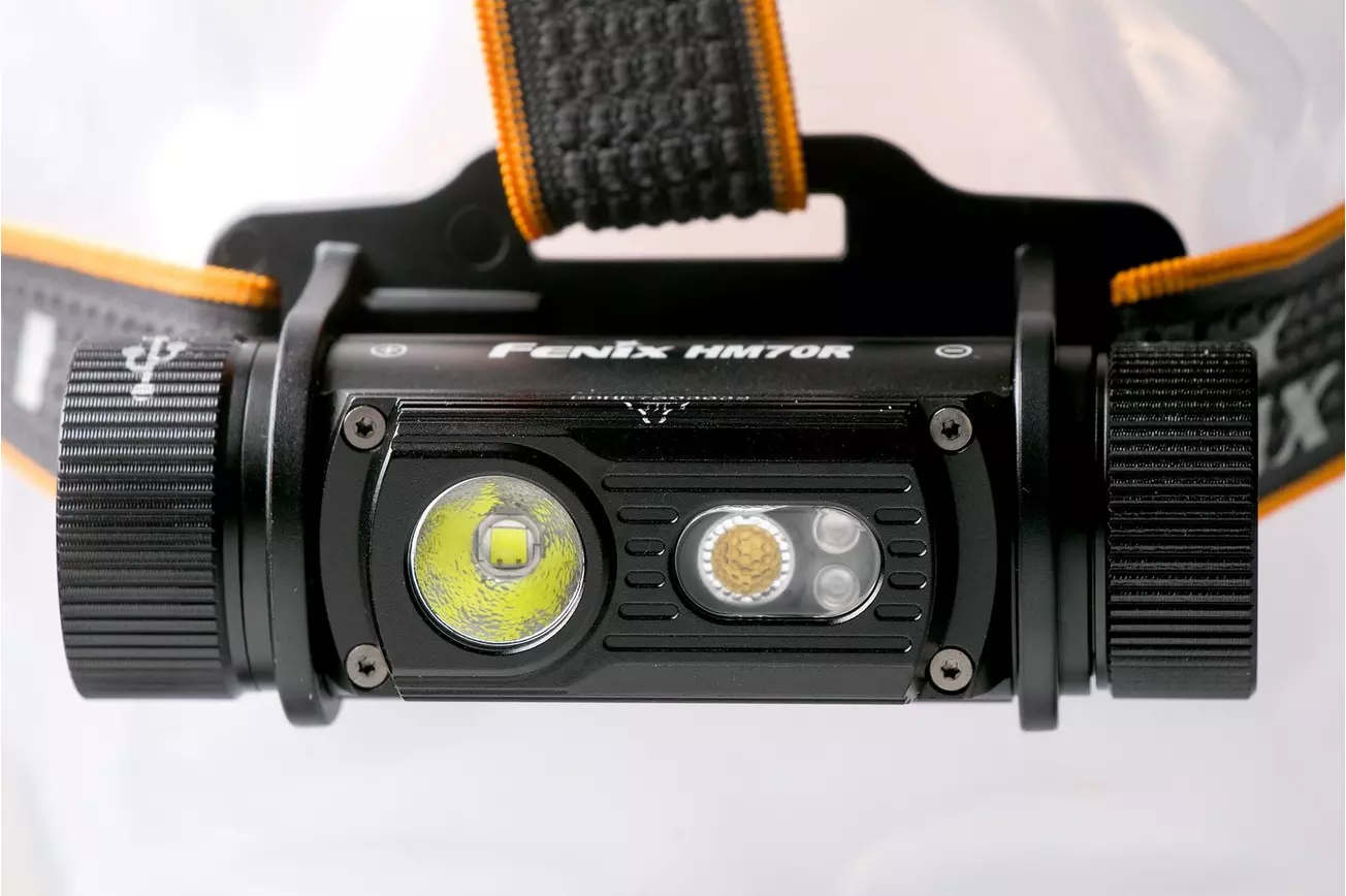 NEW Fenix HM70R 1600 Lumen USB-C Rechargeable Headlamp with Red LED | eBay