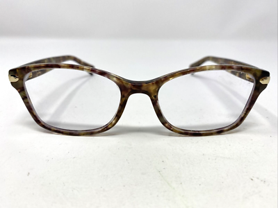 Coach Eyeglasses Frame HC6065 3267(Confetti Light Brown) 51-17-135 Full ...