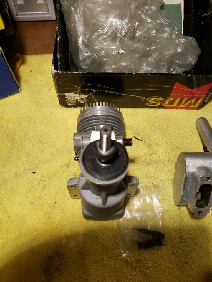 MDS Engine - MDS 148 RC Motor With Pitts Muffler - N24 | eBay