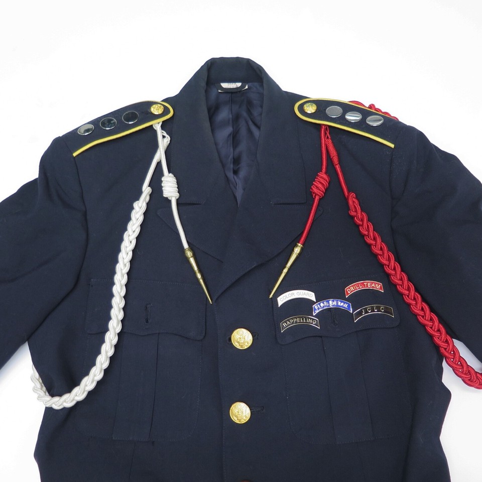 VINTAGE ORIGINAL BAND UNIFORM WOOL COAT SIZE 36 EXTRA LONG 1984 | eBay