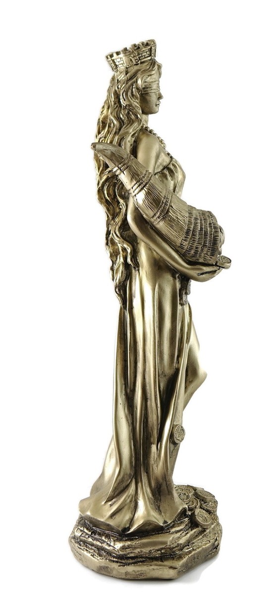 Fortuna Greek Roman Fate Goddess Statuesacred Source Goddess Fortuna
