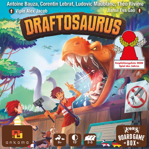 Boîte De Jeu - Draftosaurus Jeu De Société Dinosaure 7640473530067 | eBay