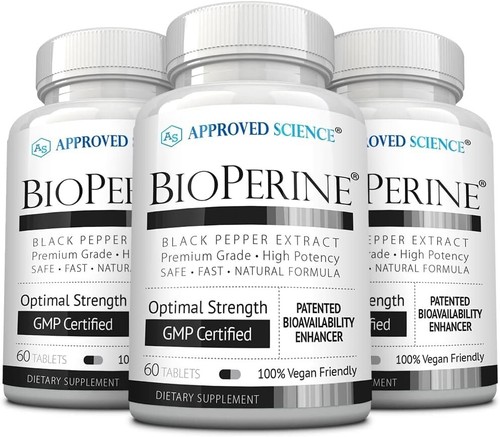New BioPerine - Black Pepper Extract - Enhance Bioavailability | eBay