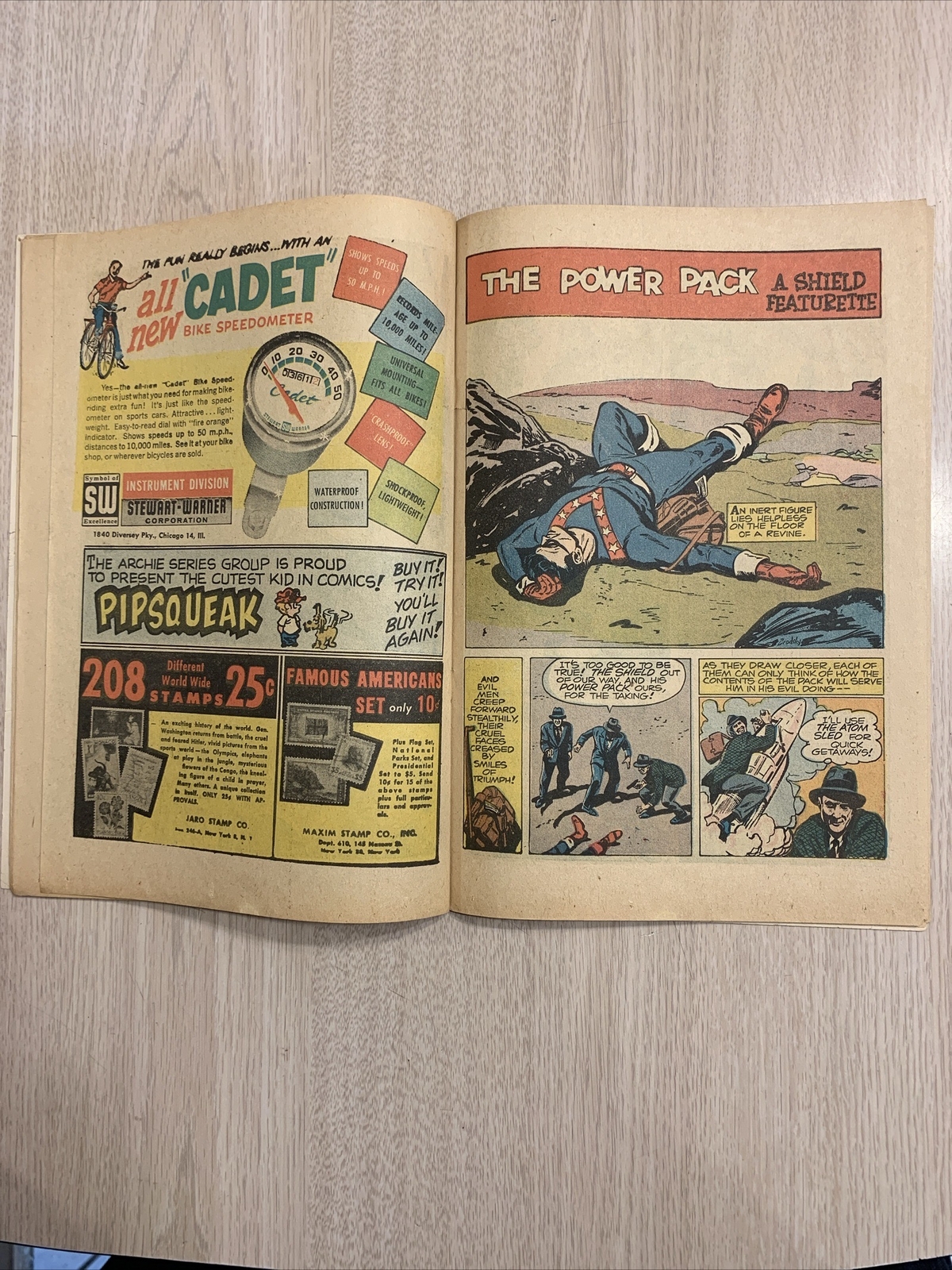 ADVENTURES OF THE FLY 4 IST NEAL ADAMS ART PUBLISHED IN COMICS! ARCHIE ...