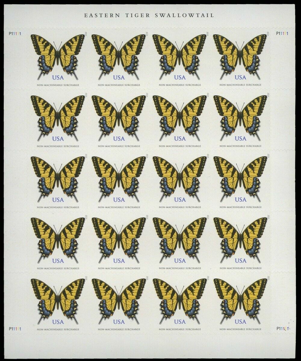 SCOTT#4999,71C STAMP EASTERN TIGER SWALLOWTAIL BUTTERFLY SHEET OF 20 ...