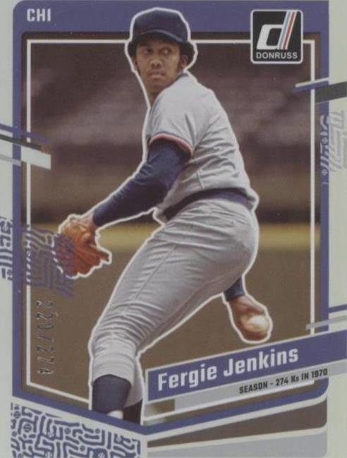 2023 Panini Donruss - Fergie Jenkins #217 Season Stat Line /274 for ...