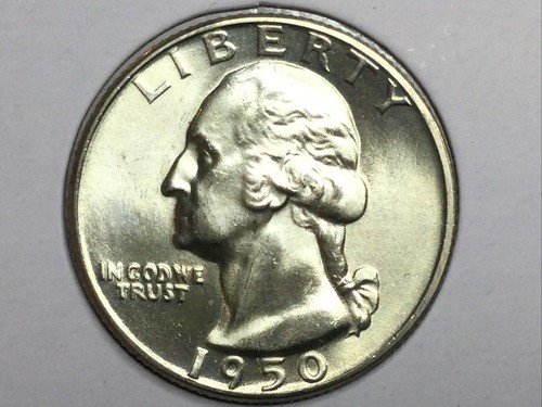 1950-D Washington Quarter in super BU | eBay