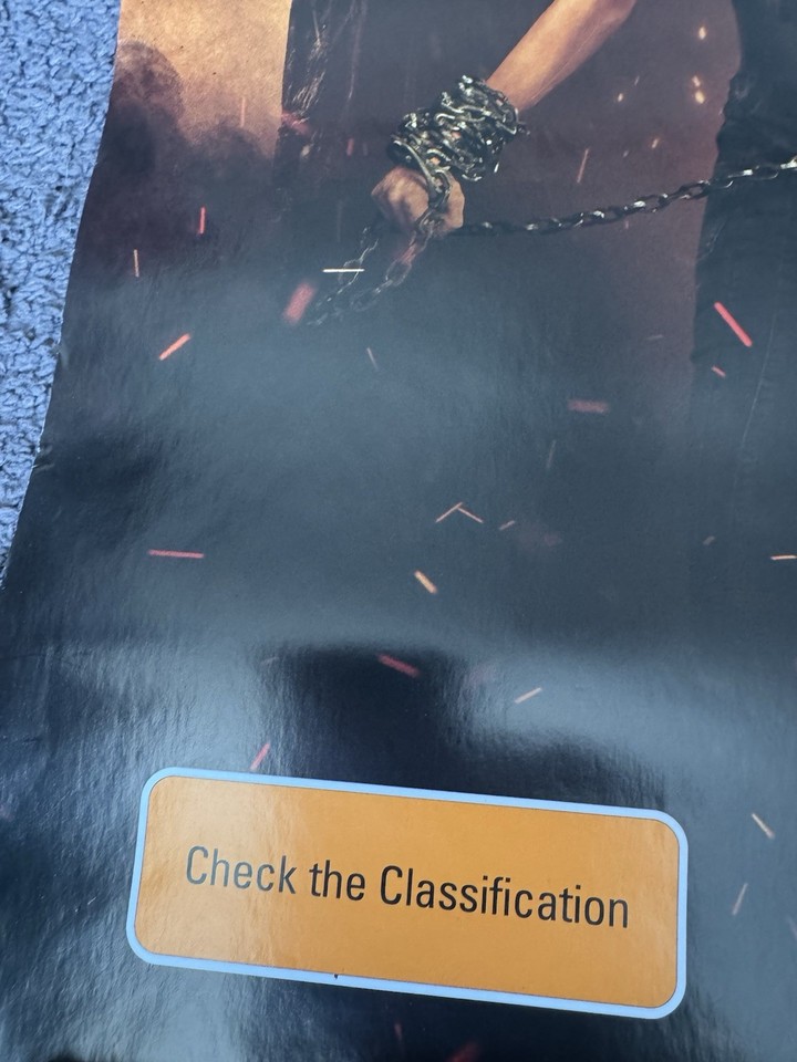 Terminator Dark Fate Original Australian One Sheet Movie Poster | eBay