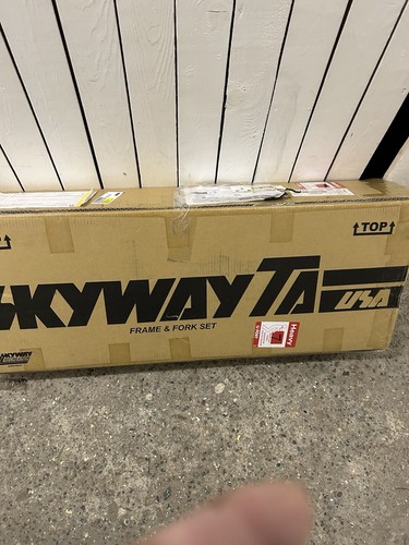 Skyway Bmx Bike 26 Inch White. New In Box Frame And Fork Only | eBay