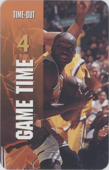 1998 NBA Interactive TV Card Game - Game Time Nick Van Exel Nick Van ...