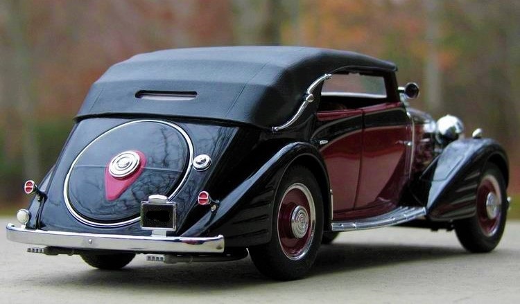 Classic Custom Built Metal Body Concept Model 1 Hot Rod 12 Race Car 24 ...