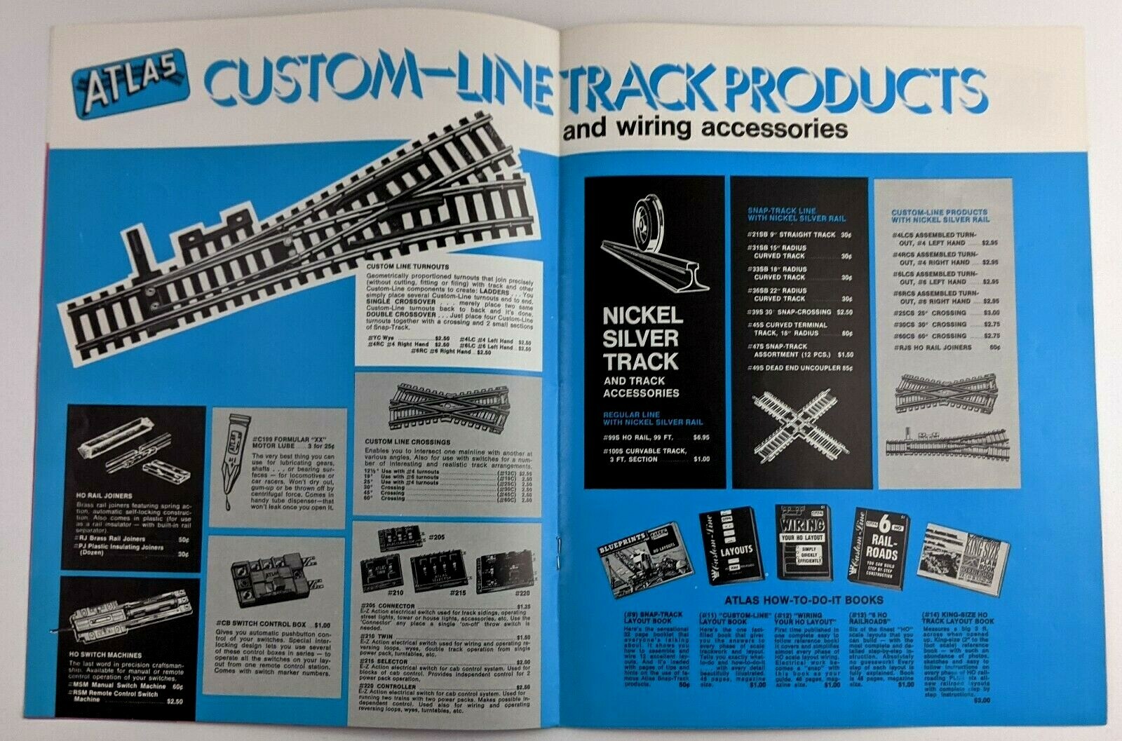 1970 Atlas HO Model Rail Roading Tracks | Grelly USA