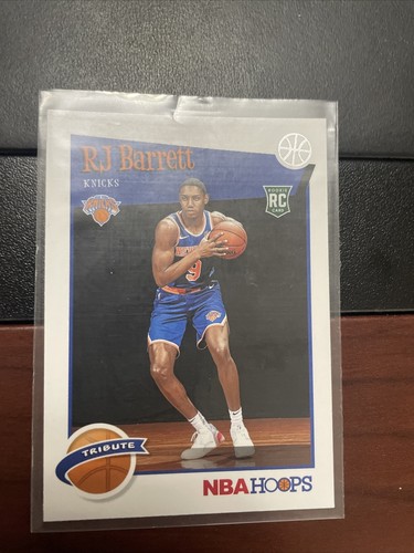 RJ Barrett 2019-20 NBA Hoops Tribute Rookie Card #298 | eBay