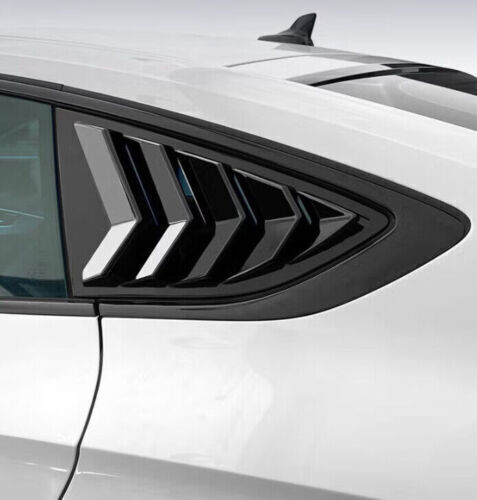 Shutter Side Vent Scoop Window Louver Glossy Black For Audi A5 S5 RS5 ...