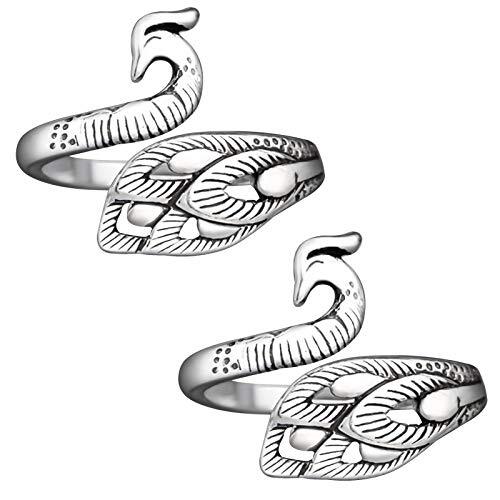 2 Pack Adjustable Knitting Loop Crochet Loops Yarn Guide Finger Holder ...