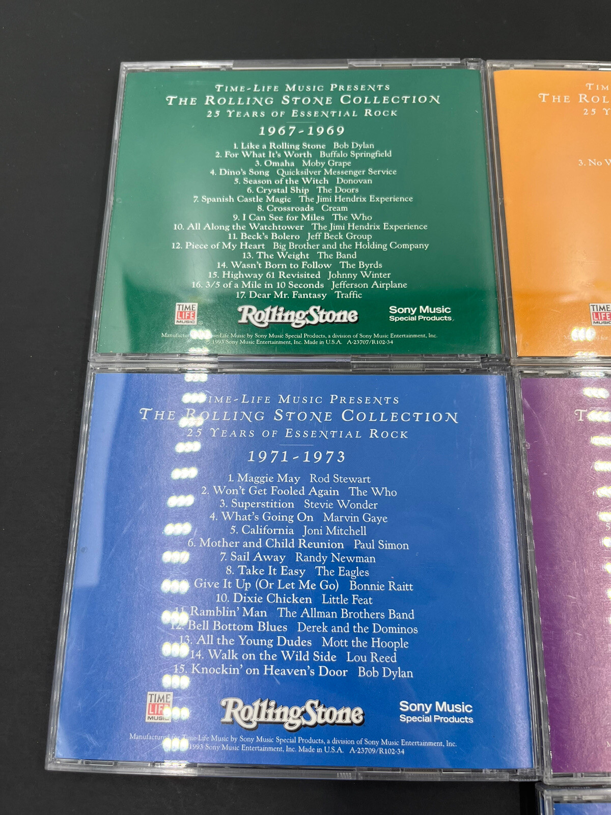 The Rolling Stone Collection-25 Years Of Essential Rock 7 Cd Set Time ...