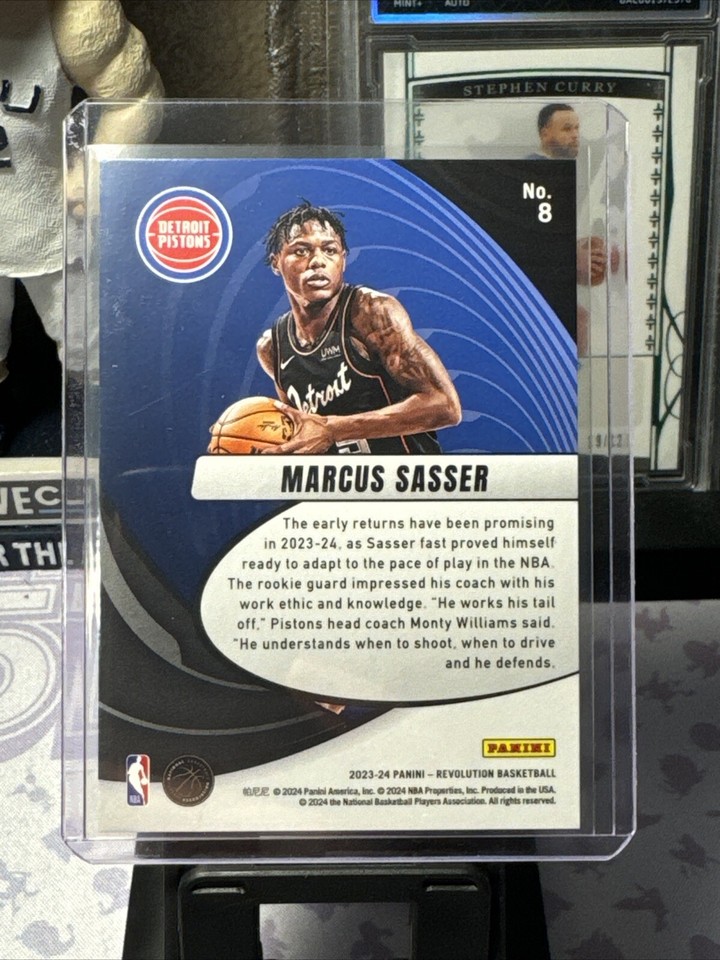 2023-24 Panini Revolution MARCUS SASSER ROOKIE SP - Vortex #8 | eBay