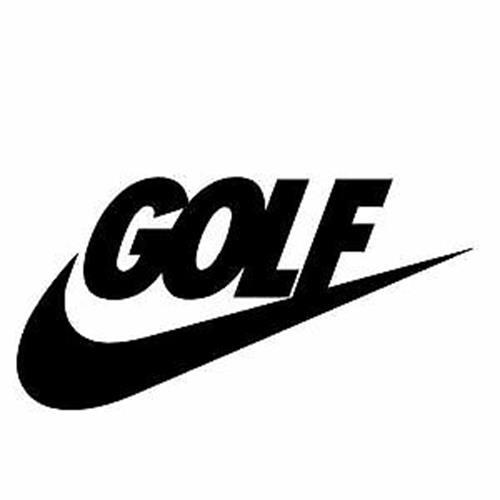 Golf Nike Swoosh Window VINYL DECAL STICKER Car | eBay