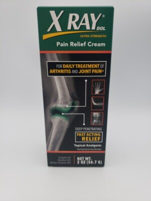 X Ray Dol Ultra Strength Pain Relief Cream. For Arthritis and Joint ...