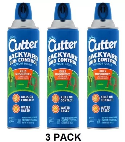 Cutter Backyard Bug Control Outdoor Fogger, 16-ounces, 3 PACK | eBay