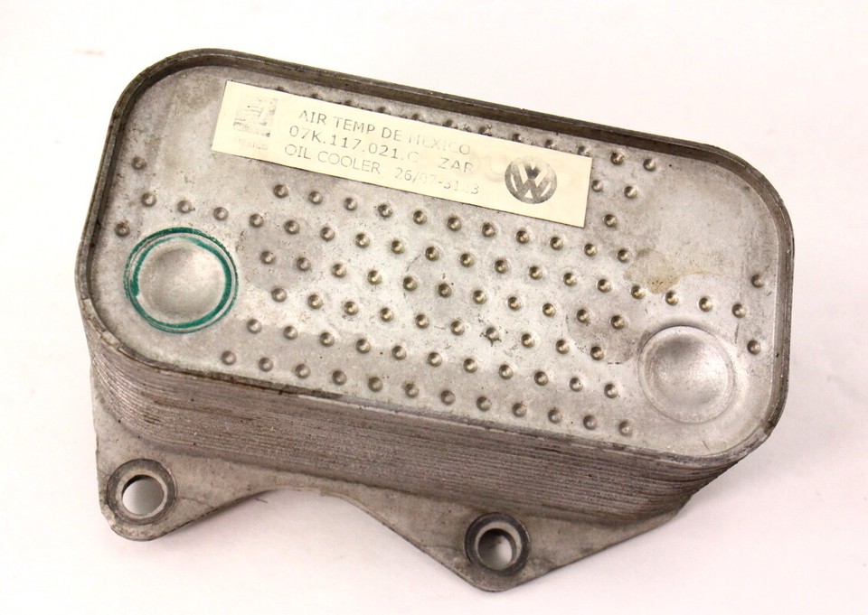 Engine Oil Cooler 05-10 VW Jetta Rabbit MK5 2.5 - Genuine - 07K 117 021 ...